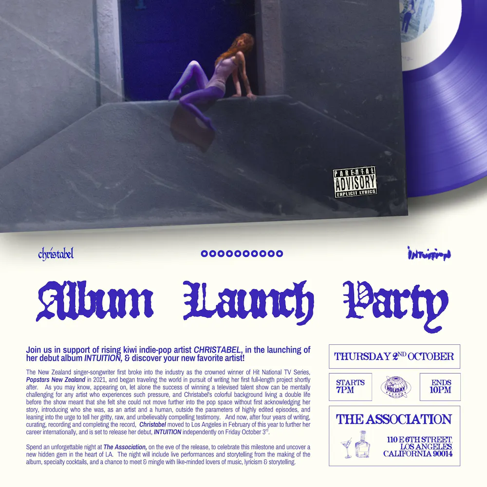 Intuition Album Launch • FREE … | Partiful