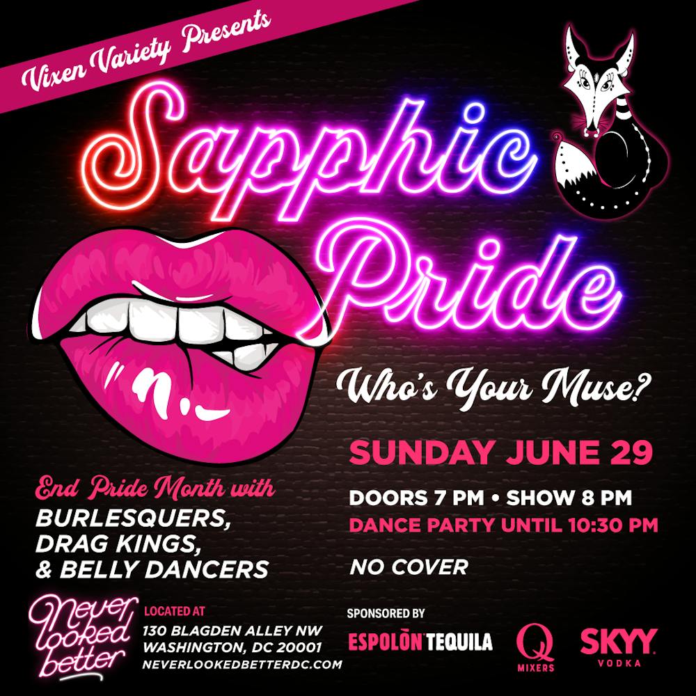 SAPPHIC PRIDE: Who’s Your Muse… | Partiful
