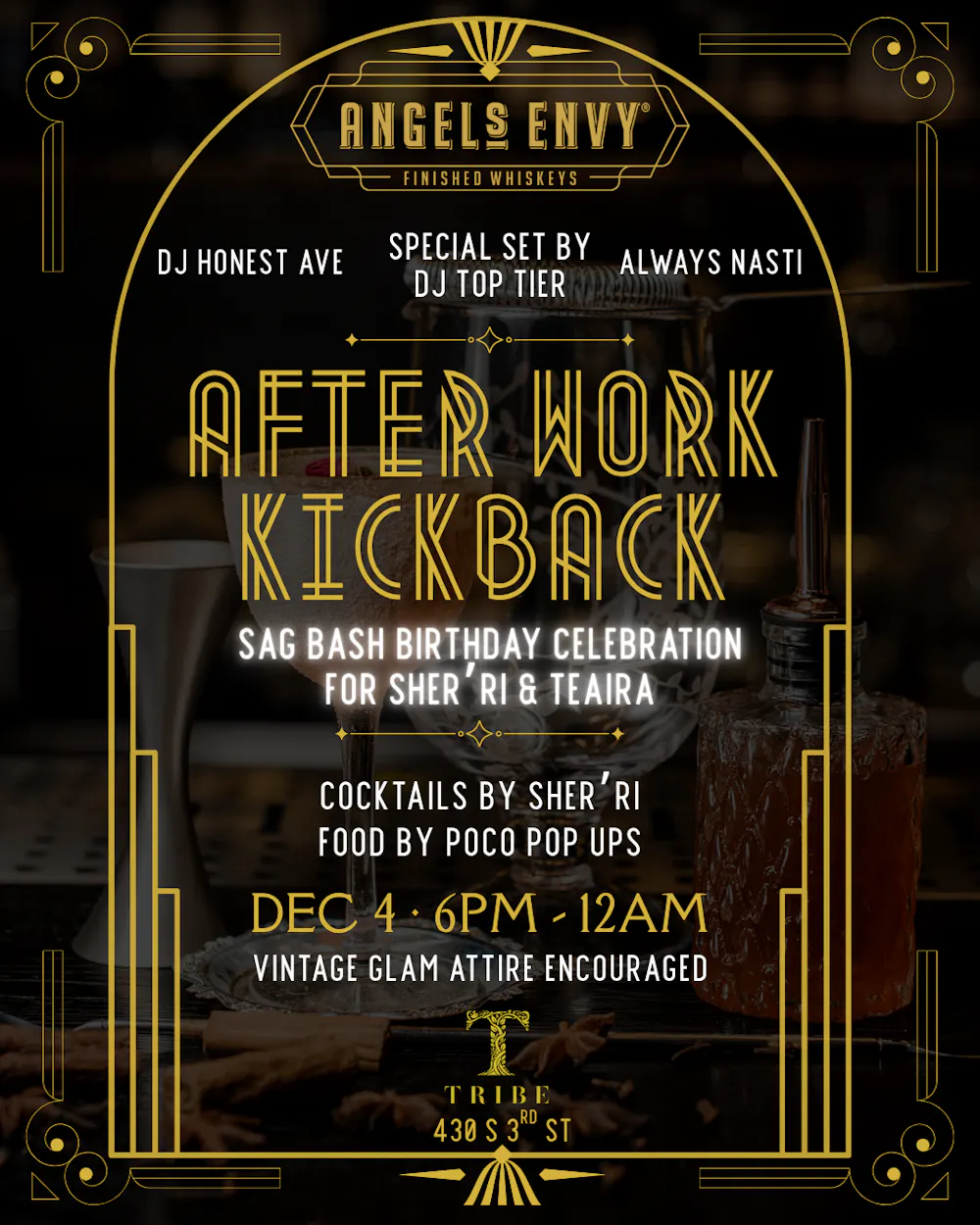 After Work Kickback Sag Bash! | Partiful