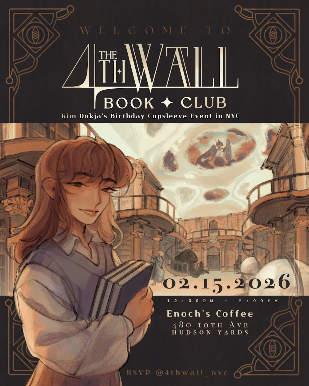 The 4th Wall Book Club: ORV CS… | Partiful