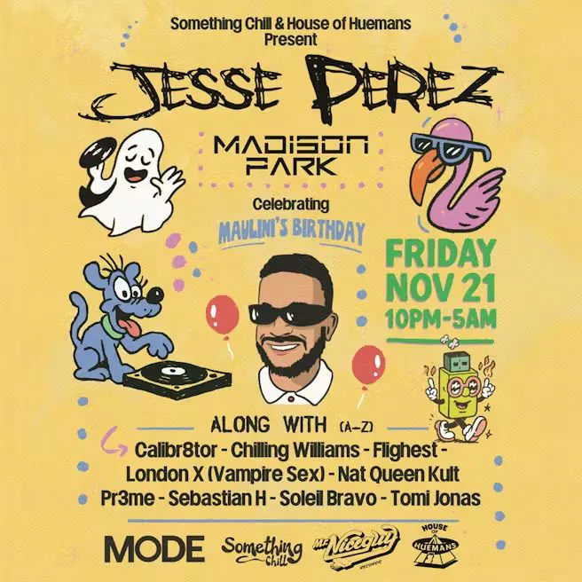 JESSE PEREZ @ MODE | Partiful
